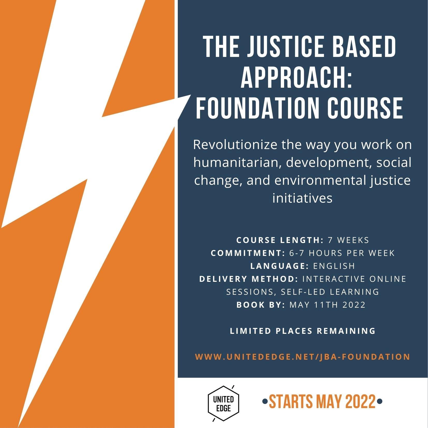 The Justice Based Approach: Foundation Course – NGO Education Partnership