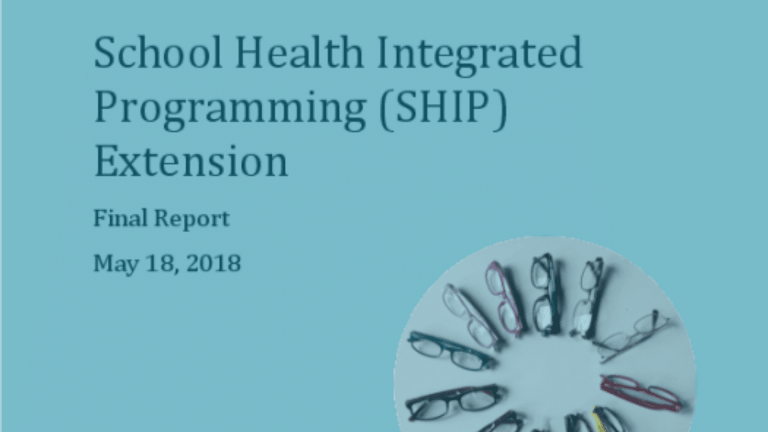 School health integrated programming (SHIP) extension – NGO Education ...