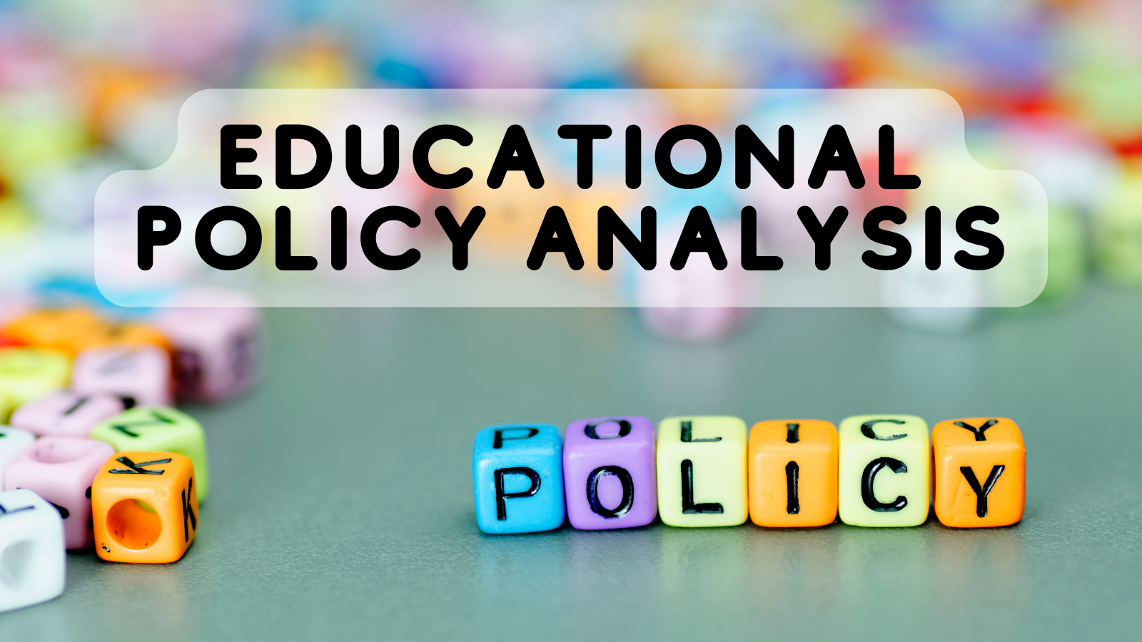 Educational Policy Analysis NGO Education Partnership