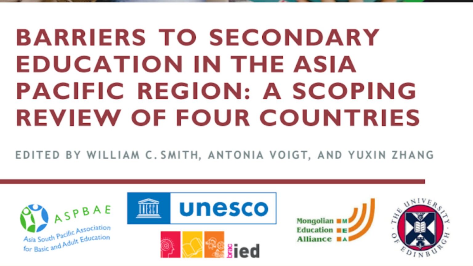 Barriers to Secondary Education in the Asia Pacific Region: A Scoping ...