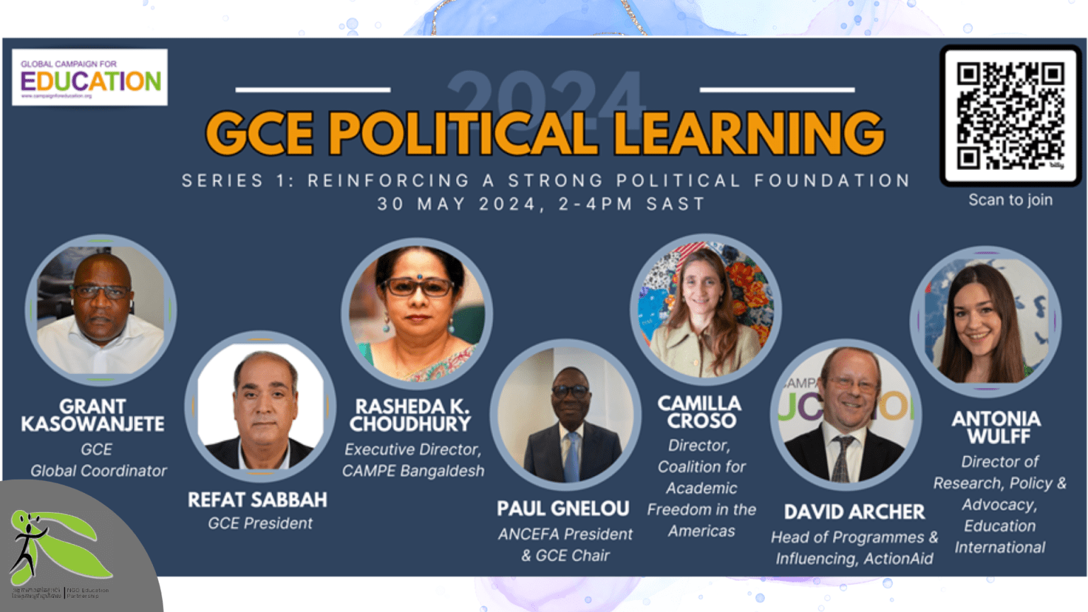 Join GCE’s first Political Learning Series on Reinforcing a Strong ...